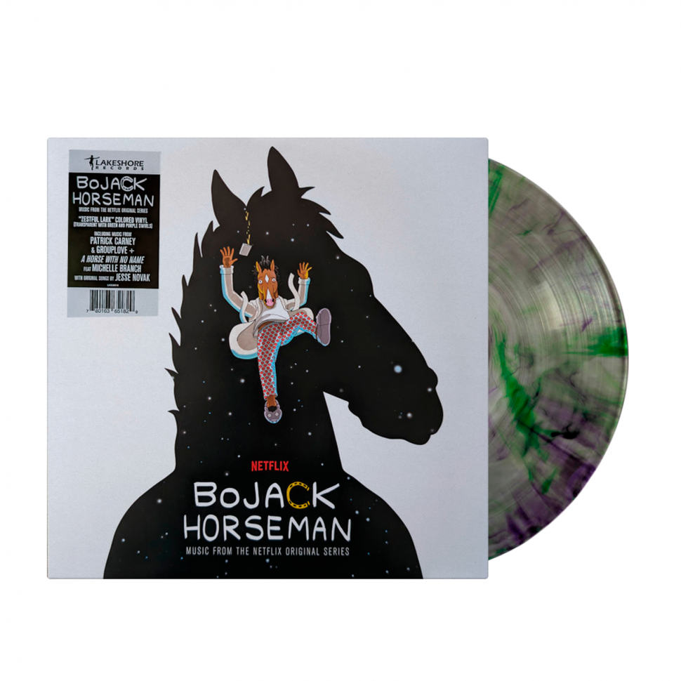 [90580] OST - BoJack Horseman (LP | Transparent with Green and Purple ...